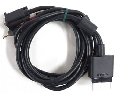 VGA HD AV Cable Liquid Black | Game | Suruga-ya.com