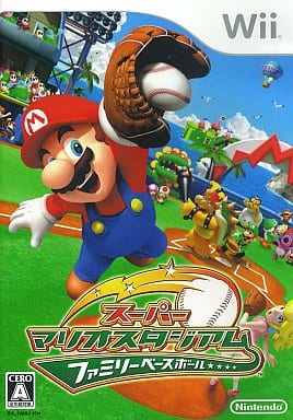 Wii software Mario Super Sluggers family baseball | Game | Suruga-ya.com