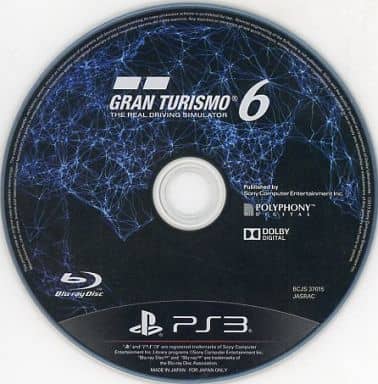 PS3 software Gran Turismo 6 [First Press Limited version] 15 th ...
