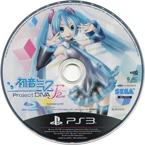 Hatsune Miku -Project DIVA - F2nd (state : disk only) | Game | Suruga ...