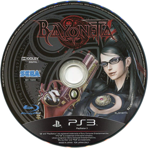 PS3 software BAYONETTA (Bayonetta) (Status : Game Disc Only) | Game ...