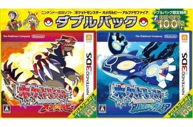 Pocket Monsters Omega Ruby Alpha Sapphire Double Pack | Game | Suruga ...