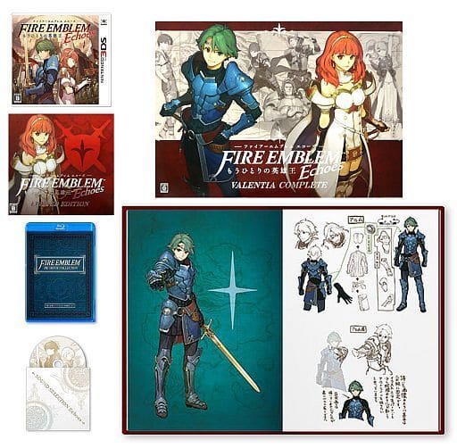 Nintendo 3 ds Software FIRE EMBLEM Echoes : Another Hero King VALENTIA ...