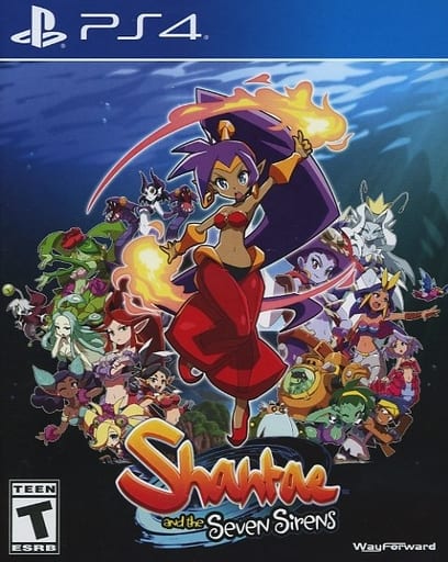 PS4 Software North American version SHANTAE : and the Seven Sirens ...