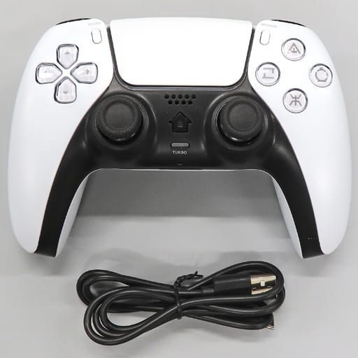 駿河屋 - ワイヤレスコントローラfor P4(ホワイト)[T28]（プレイステーション4）