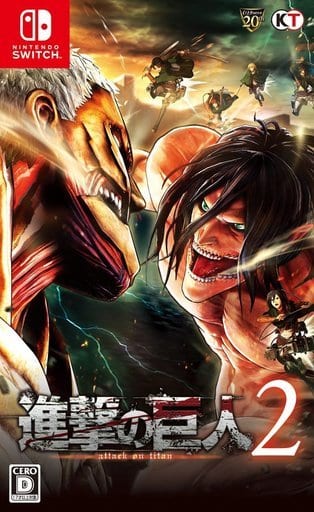 Nintendo Switch Software Attack on Titan 2 [Normal Version] (Condition ...