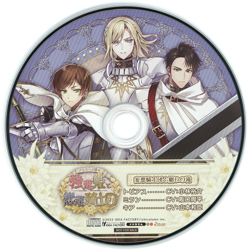 駿河屋 - テミラーナ国の強運姫と悲運騎士団 ebten・WONDERGOO特典ドラマCD「妄想騎士団と願いの滝」（アニメ・ゲーム）