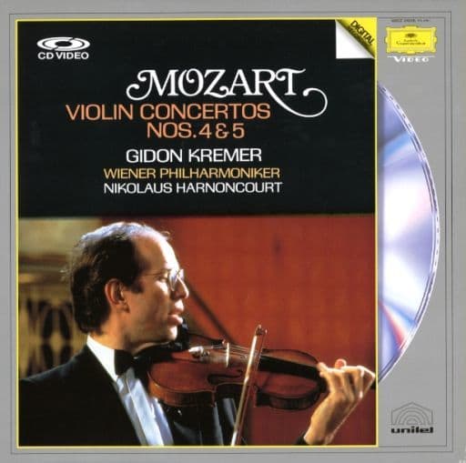 Gidon Kremer / Mozart : Violin Concerto No. 4, No. 5 | Video software | Suruga-ya.com
