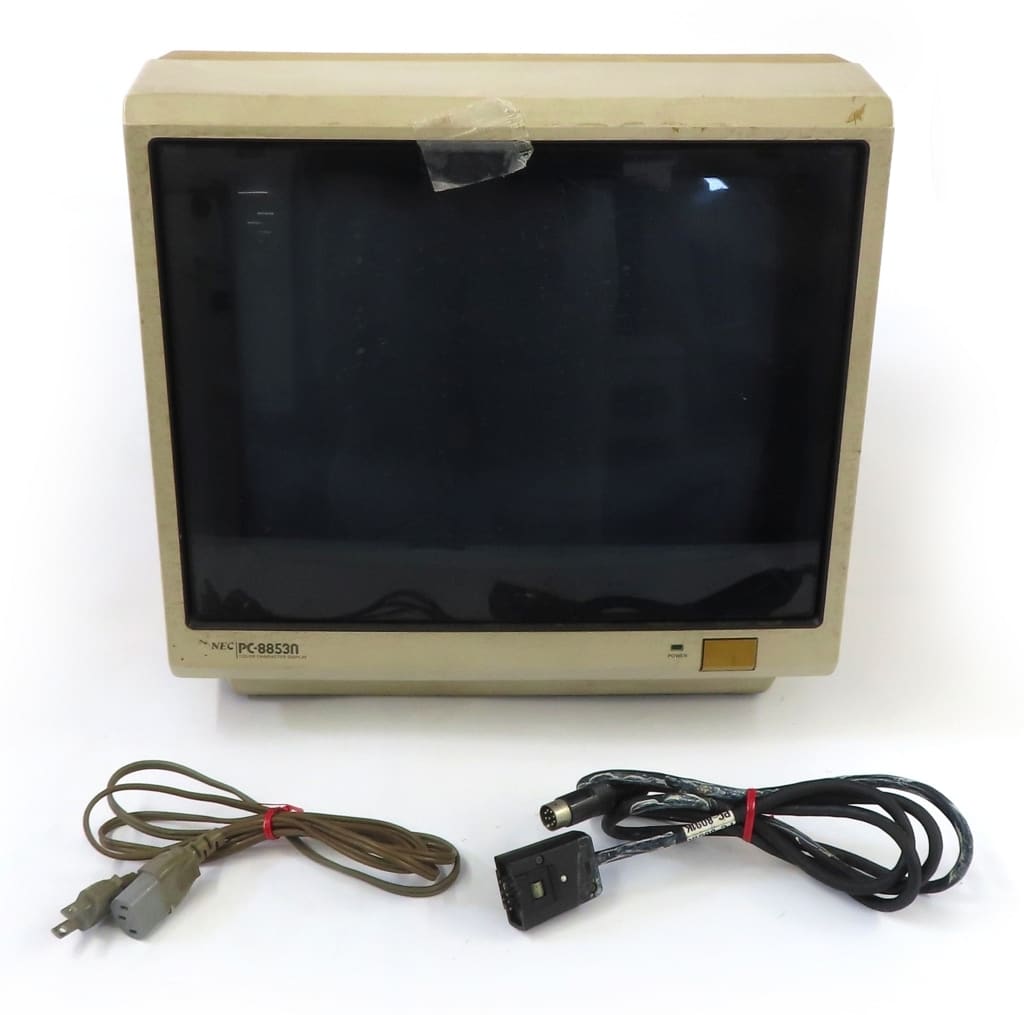 駿河屋 - 【ジャンク】14インチ モニター PC-8853(N)(JC-1412P2)（ディスプレイ）