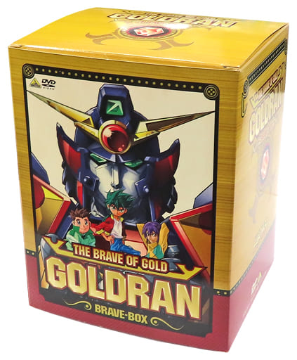 Anime DVD Incomplete) THE BRAVE OF GOLD GOLDRAN BRAVE-BOX [First Press ...