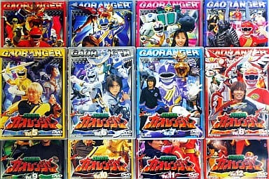 Special effects DVD Hyakuju Sentai Gaoranger 12 Volume Set | Video ...