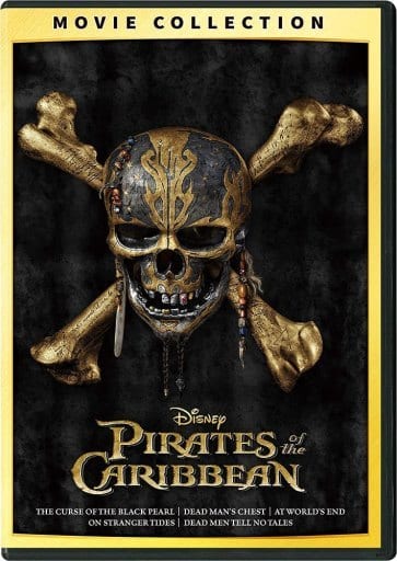 Western DVD Pirates of the Caribbean DVD 5 Movie Collection | Video ...