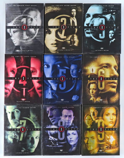 X - File DVD collector's BOX9 box set (condition : missing booklet of ...