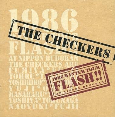 Japanese music DVD The Checkers / THE CHECKERS 1986 WINTER TOUR FLASH ...