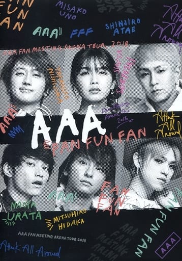 Japanese music DVD AAA / AAA FAN MEETING ARENA TOUR 2018-FAN FUN FAN ...