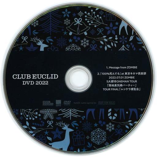 Japanese music DVD CLUB EUCLID DVD 2022 | Video software | Suruga-ya.com