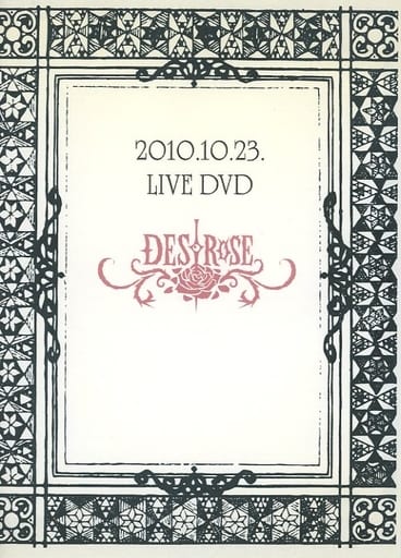 DESTROSE / 2010.10.23. LIVE DVD | Video software | Suruga-ya.com