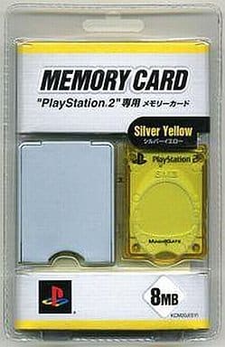 MEMORY CARD (8 memory card (8 mb) Silver Yellow | Game | Suruga-ya.com