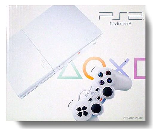PS2 Hard PlayStation 2 Main Unit Ceramic White (Condition : Box ...