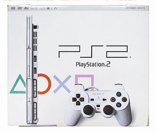 PS2 Hard PlayStation 2 Main Body Ceramic White (Condition : Main Body ...