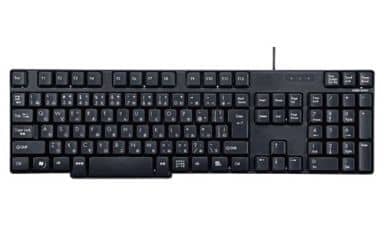 Windows Hard Standard Keyboard Black [SKB-108LBK] | PC | Suruga-ya.com