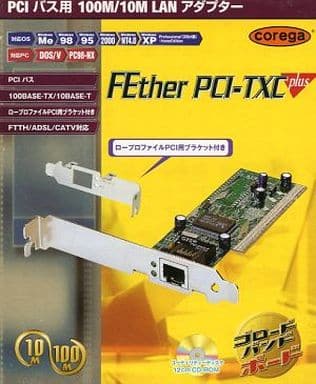 駿河屋 - LANアダプター FEther PCI-TXC PLUS [CG-FEPCITXCP]（ネットワーク機器）