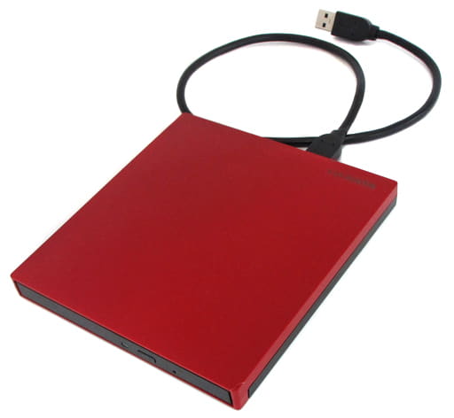 Portable DVD Drive (Ruby Red) [DVRP-UT8LR] | PC | Suruga-ya.com
