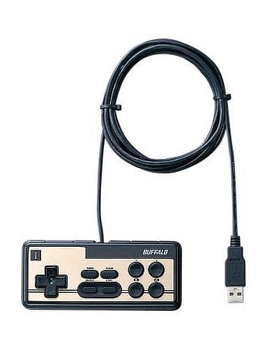 Windows98SE/ME/2000/XP Hard Retro USB Game Pad (Black) [BGC-FC801/BK ...