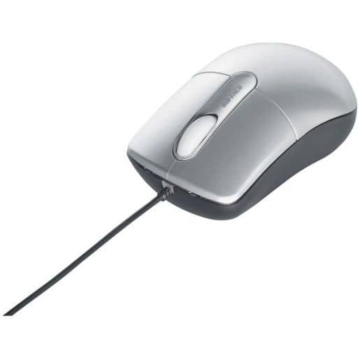 Buffalo Wired Mouse BSMOU27SMSV (Silver) [BSMOU27SMSV] | PC | Suruga-ya.com