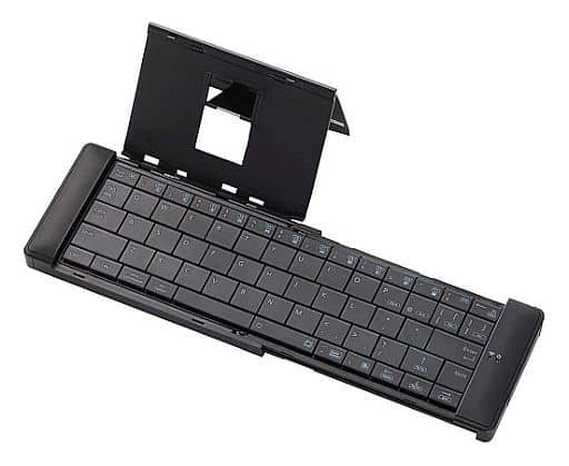 Sliding Bluetooth3.0 Wireless Keyboard (Black) [TK-FBP049EBK] | PC | Suruga-ya.com