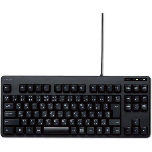 Elecom Cable Compact Keyboard 92 Key [TK-FCM103BK] | PC | Suruga-ya.com
