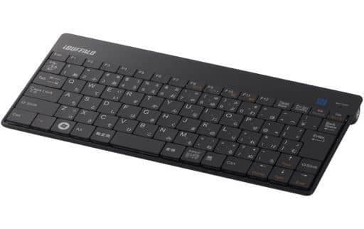 BUFFALO NFC & Bluetooth 3.0 Compact Keyboard (Black) [BSKBB13BK] | PC ...