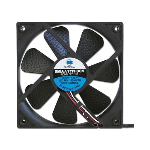 Ainex PC Case Fan OMEGA TYPHOON 120 mm + Quiet Type [CFZ-120S] | PC ...