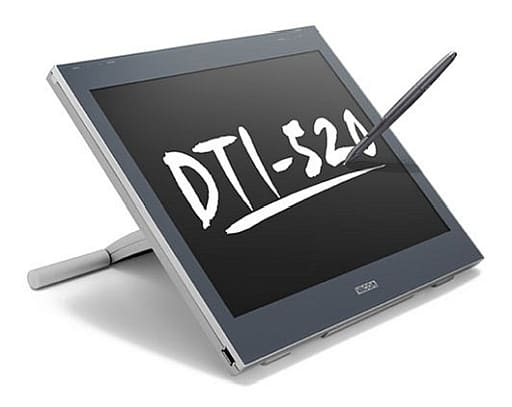 Liquid Crystal Pen Tablet DTI-520 u Model [DTI-520U/G] (Condition ...