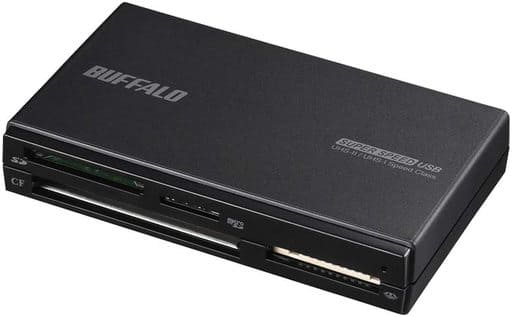 Buffalo USB3.0/2.0 Card Reader / Writer [BSCR708U3BK] | PC | Suruga-ya.com