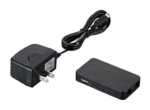 PC hardware Logitec 100BASE-TX Small Switching Hub (Black) [LAN-SW03 ...