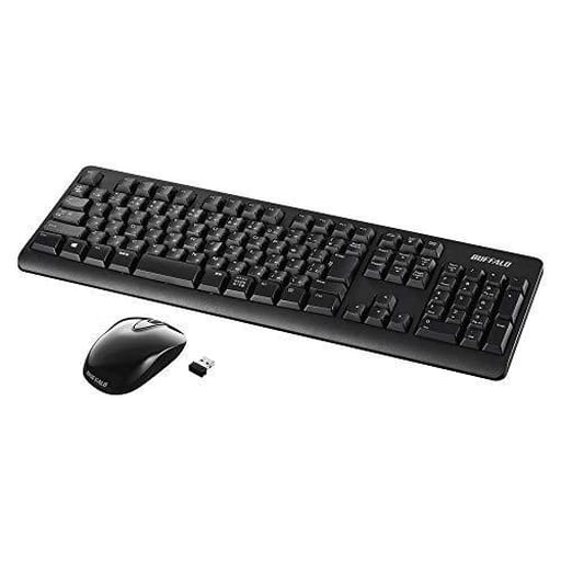 Buffalo Wireless Keyboard & Mouse Set (Black) [BSKBW120SBK] | PC ...