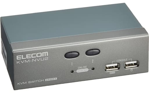 Elecom USB Personal Computer Automatic Switch [KVM-NVU2] | PC | Suruga-ya.com