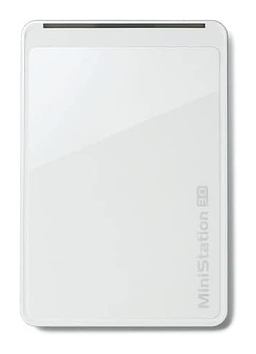 PC hardware Buffalo Portable Hard Disk 1.0 tb (White) [HD-PCT1TU3-BW ...