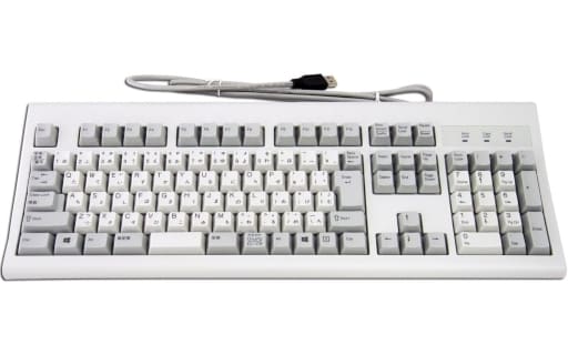 駿河屋 - Chicony USBキーボード(ホワイト)[KU-3920]（その他PCパーツ）