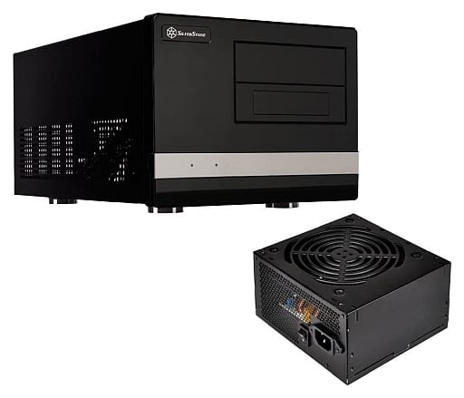 PC hardware SilverStone Cube PC Case SG02-F USB3.0 Connection Type (Black) 650W With Power ...