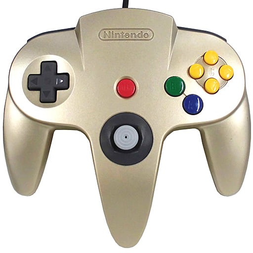 Nintendo 64 Controller (Gold) | Game | Suruga-ya.com