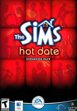 MacOS8.6 or higher CD software THE SIMS -hot date-EXPANSION PACK [North ...