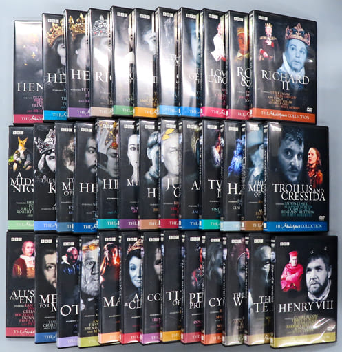 The Complete Works of Shakespeare : The Shakespeare Collection 37 volume set | Video software ...