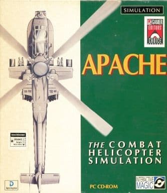 DOS/V CD software APACHE THE COMBAT HELICOPTER SIMULATION [North ...