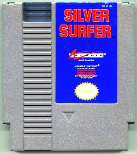 NES software North American version SILVER SURFER (Domestic version ...
