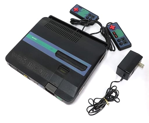 Twin Famicom Body (Black : Later Stage Type) [AN-505-BK] (Condition ...