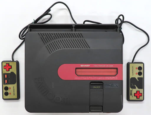 Twin Famicom Unit (Black : Initial Type) [AN-500B] (Status : Disk ...
