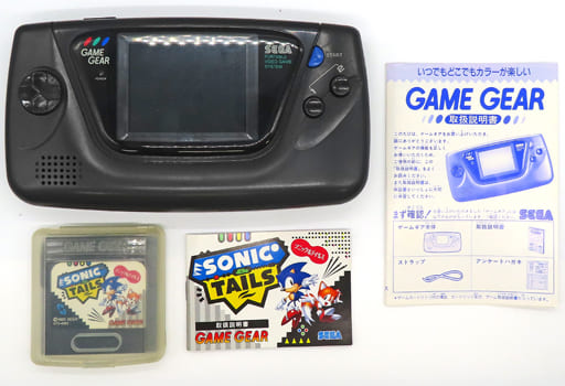 Junk 】 GGH Game Gear + 1 Sonic & Tyre (Condition : Operation defective ...