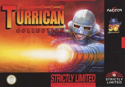 Super Famicom Software North American Version Of Super Turrican 